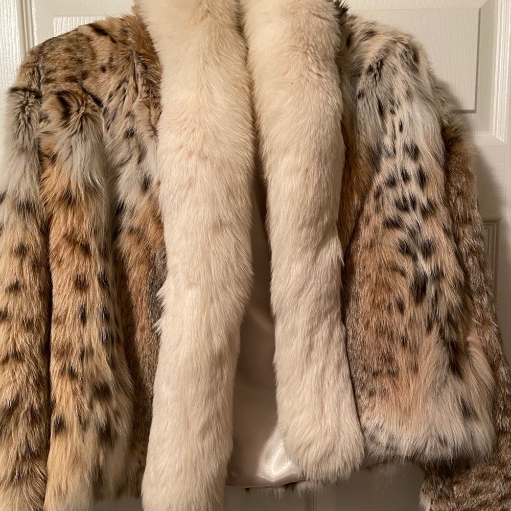 Lynx And Fox Coat Large - Gem